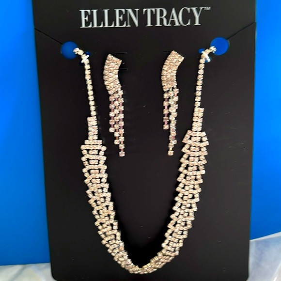 Ellen Tracy | Jewelry | New Ellen Tracy Necklace And Earrings Set ...